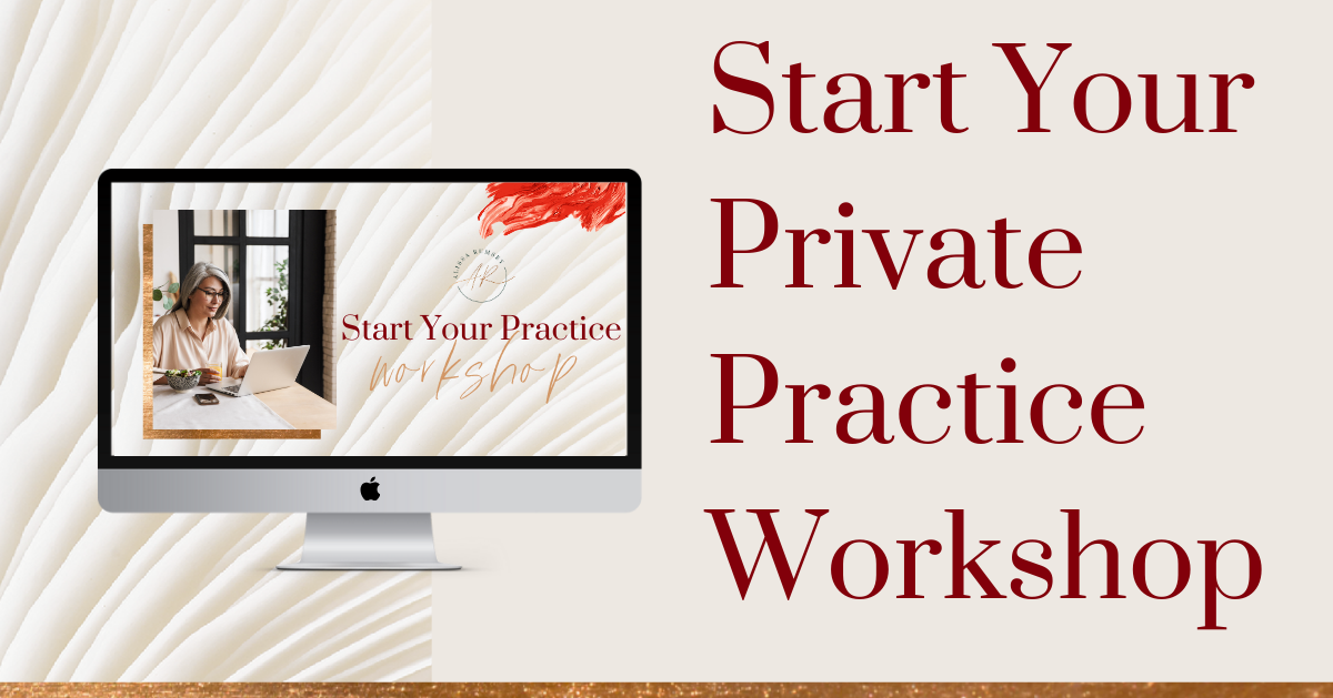 How to Start a Nutrition Private Practice Workshop